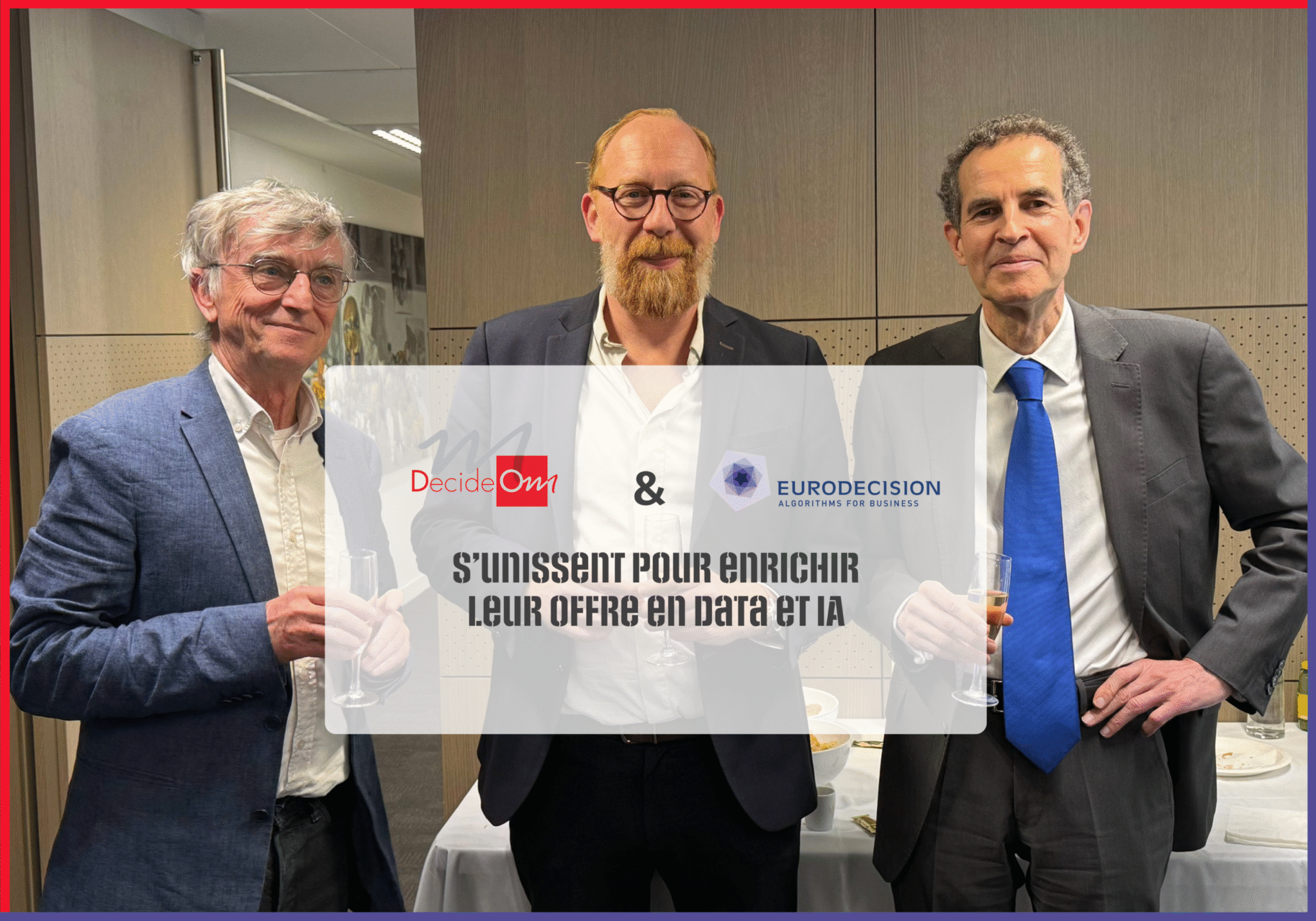 EURODECISION rejoint le groupe DecideOm pour enrichir notre offre en Data et IA - Decideom